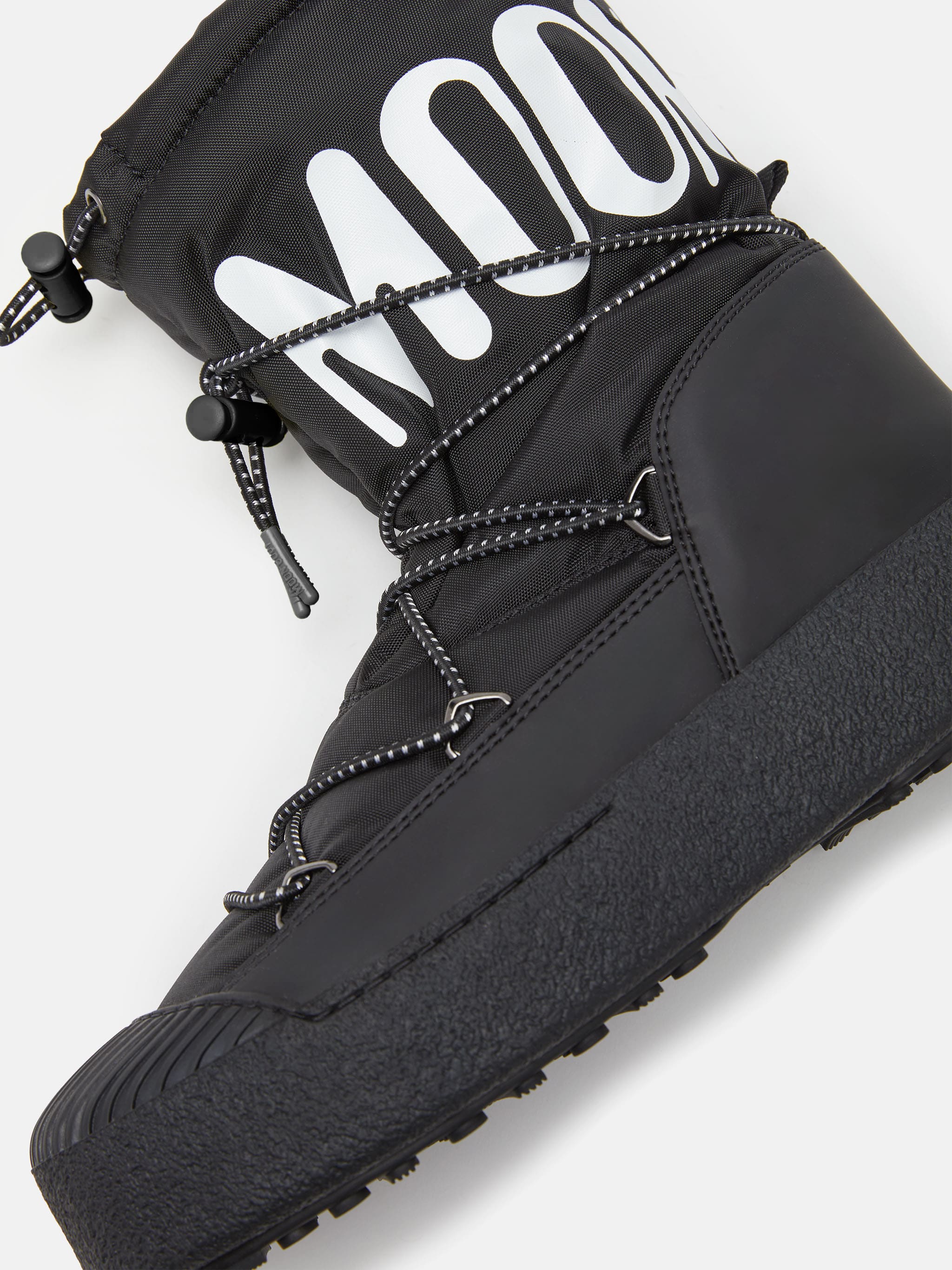 MTRACK POLAR BLACK NYLON BOOTS | Moon Boot®