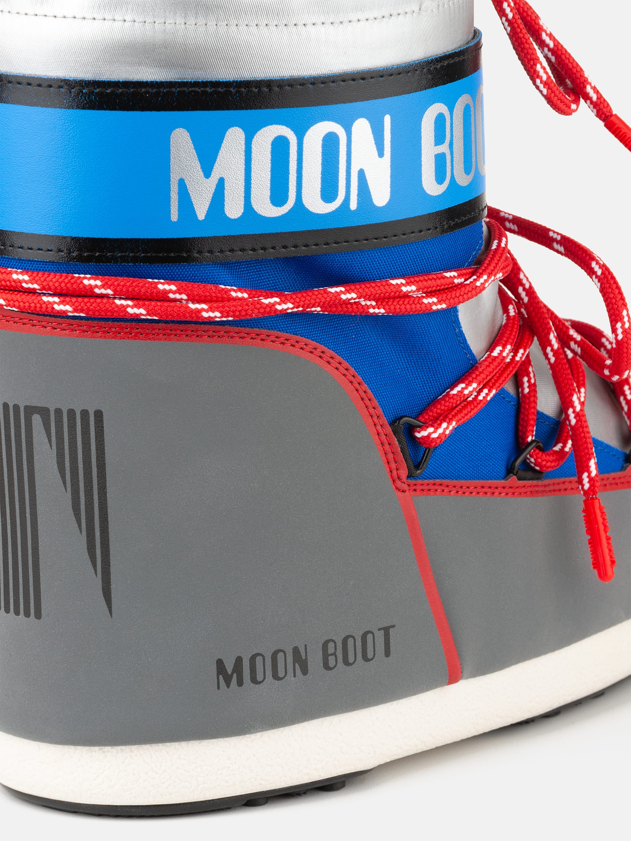 ICON LOW SPACE RACING SILVER BOOTS | Moon Boot®